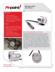 Microgage 2-Axis Disc Receiver | Pinpoint Laser Systems