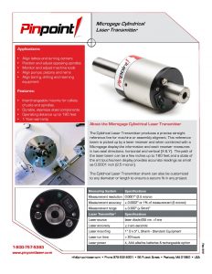 Microgage Cylindrical Laser | Pinpoint Laser Systems