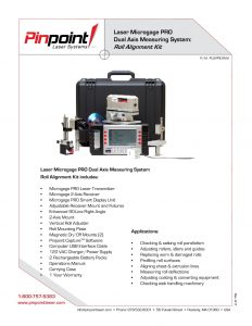 Pinpoint-Microgage-PRO-Roll-Alignment-Kit | Pinpoint Laser Systems