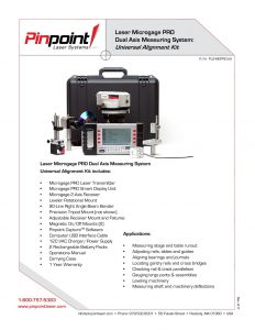 Pinpoint-Microgage-PRO-Universal-Alignment-Kit | Pinpoint Laser Systems