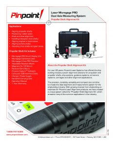 Propeller Shaft Kit | Pinpoint Laser Systems