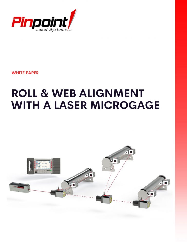 Web & Roller Alignment Methods Using Pinpoint's Laser Microgage