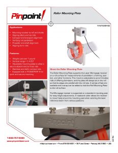 Roller Mounting Plate | Pinpoint Laser Systems