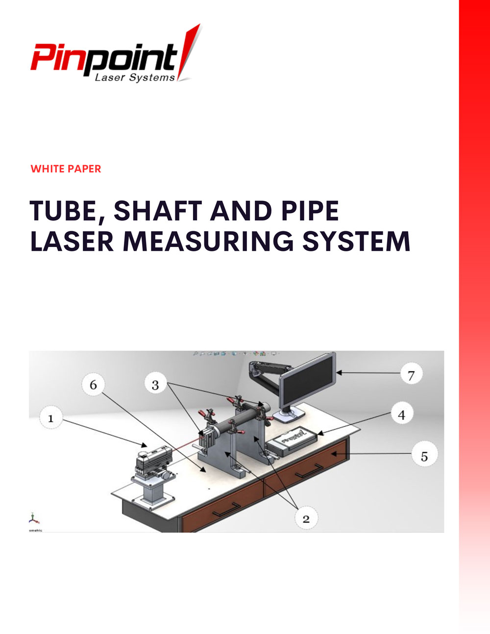 Tube, Shaft & Pipe Measuring System | Pinpoint Laser Systems