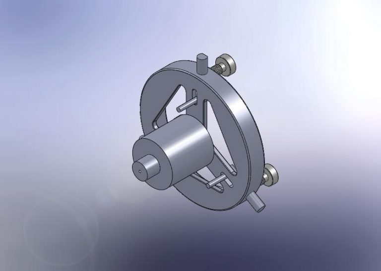 airbus laser assy – iso view | Pinpoint Laser Systems