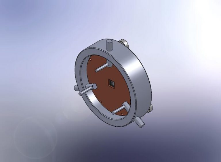 airbus receiver assy – iso view | Pinpoint Laser Systems